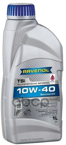 Ravenol Масло моторное RAVENOL TSI 10W-40 1 л 1112110-001