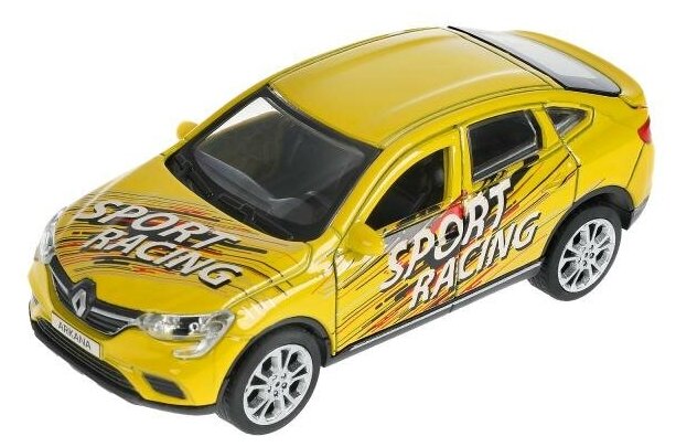 Модель машины Технопарк Renault Arkana, Спорт, инерционная АRКАNА-12SRТ-YЕ