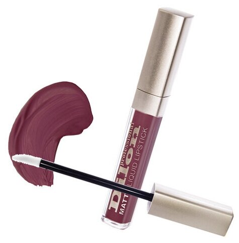 Dilon Жидкая матовая губная помада с маслом Ши тон 2507, 5 г