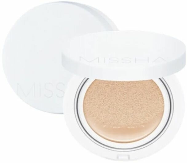 Тональный кушон с увлажняющим эффектом, Missha, Magic Cushion Moist Up, тон 21, 15 г