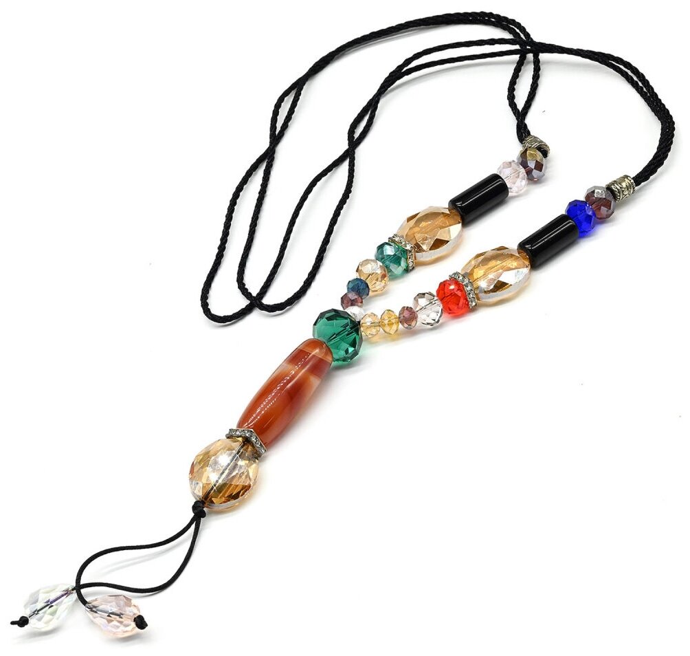 Бусы, сердолик