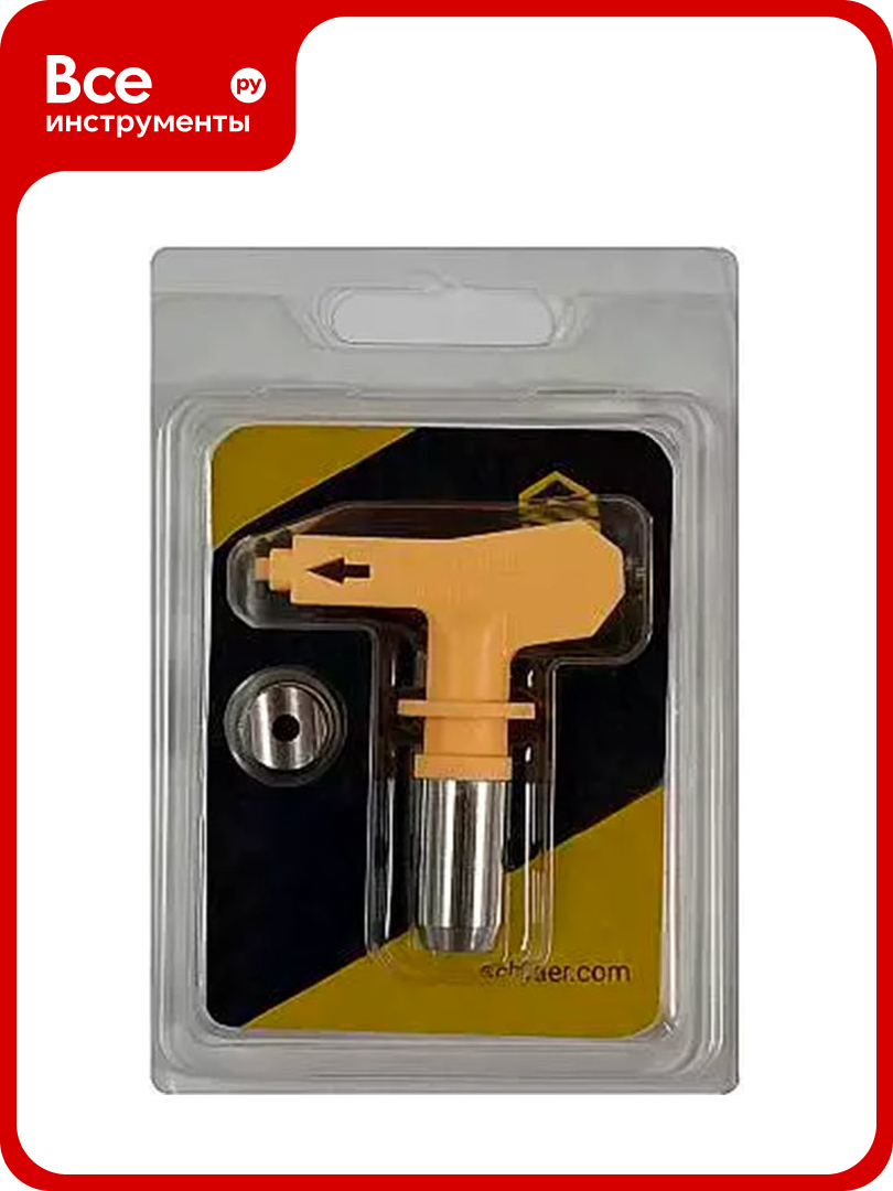 Реверсивное безвоздушное сопло SCHTAER цвет: желтый SCH-W217-Y