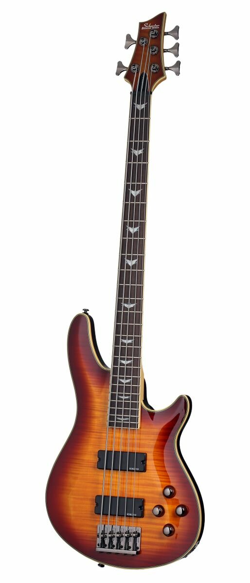 Schecter OMEN EXTREME-5 VSB Бас-гитара 5 струн цвет Vintage Sunburst