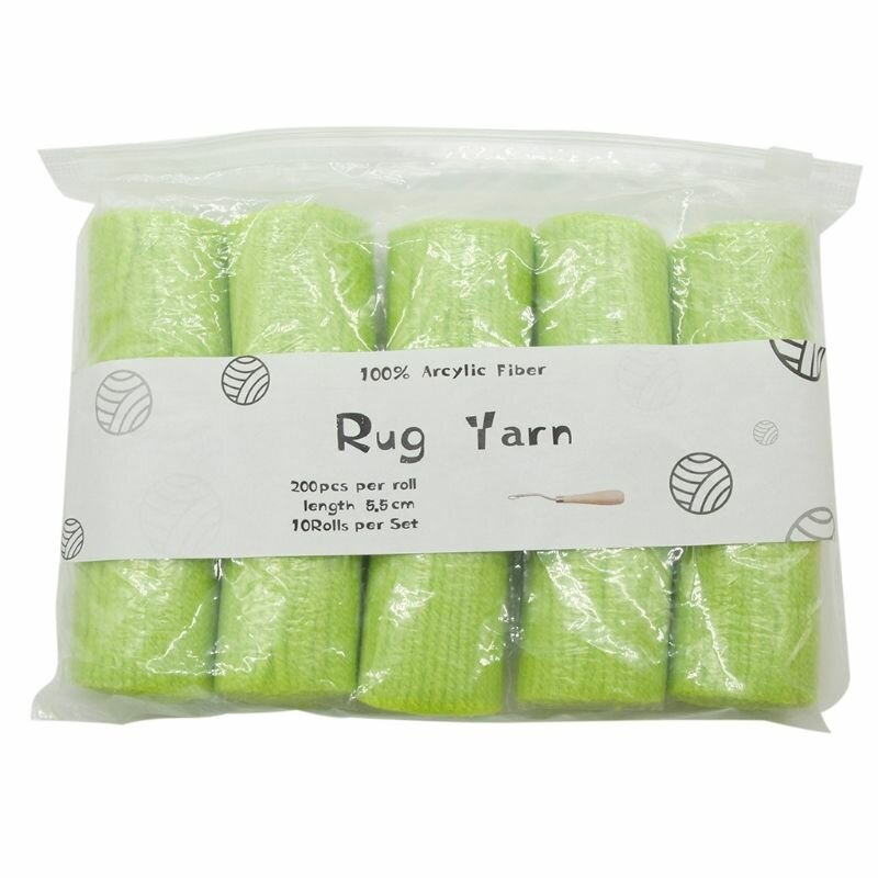 Пряжа для крючкового ковра