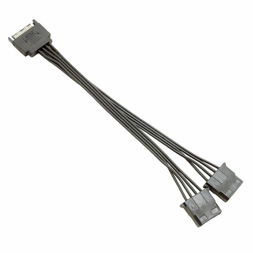 Переключение с SATA на IDE15pin обратную линию большой 4pin шины-1 минута 2