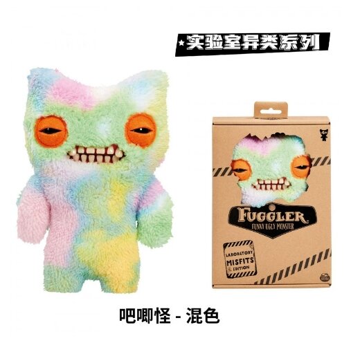 Spin Master Fuggler Funny Ugly Monster Budgie / Детская Супер Мягкая Плюшевая Игрушка-зубастый Монстр С Модной Куклой