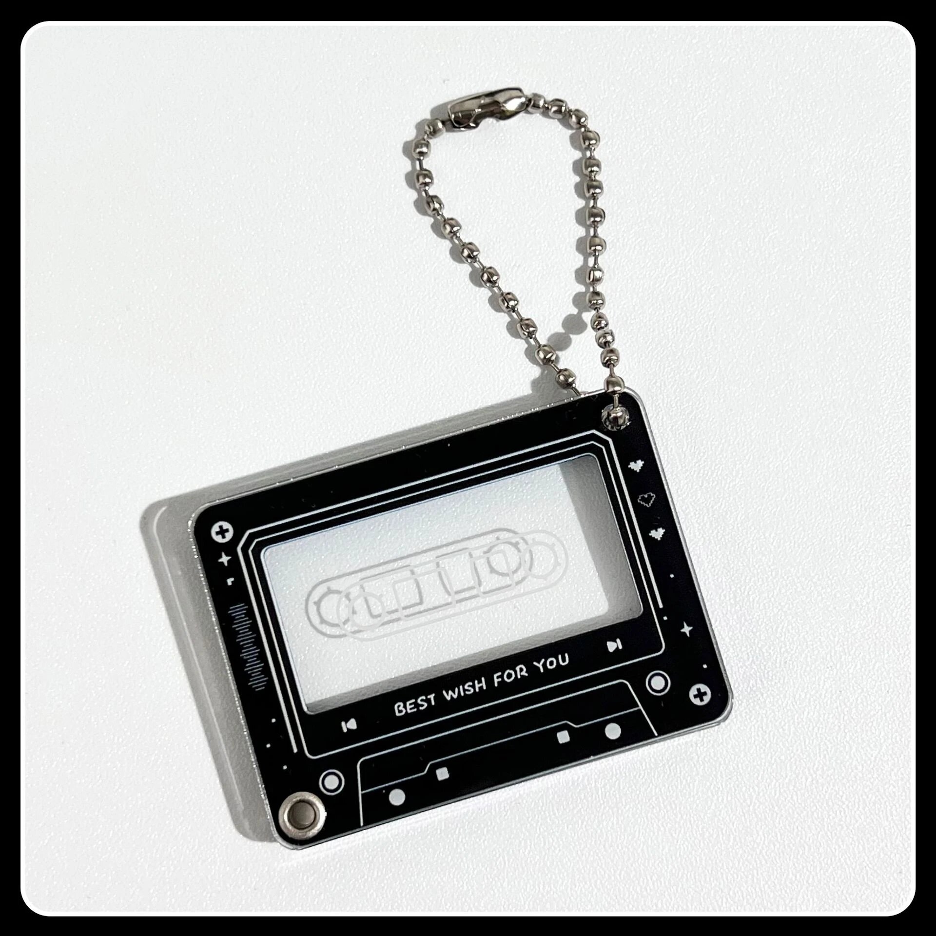 Акриловый брелок-органайзер для фото 1 дюйма