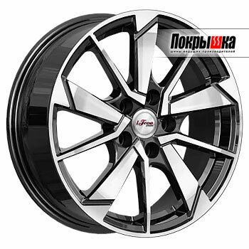 Диски литые IFREE Зиплайн 6.5х16/5х105 D56.6 ET38.0, Блэк Джек