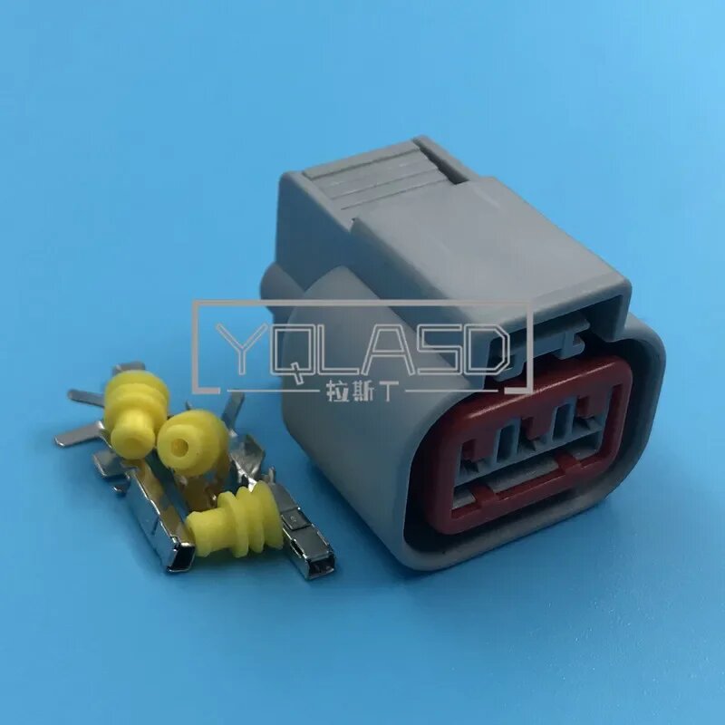 1 комплект, 3-полосная розетка для компрессора, вилка для автоматического кондиционера, Female 1 Set