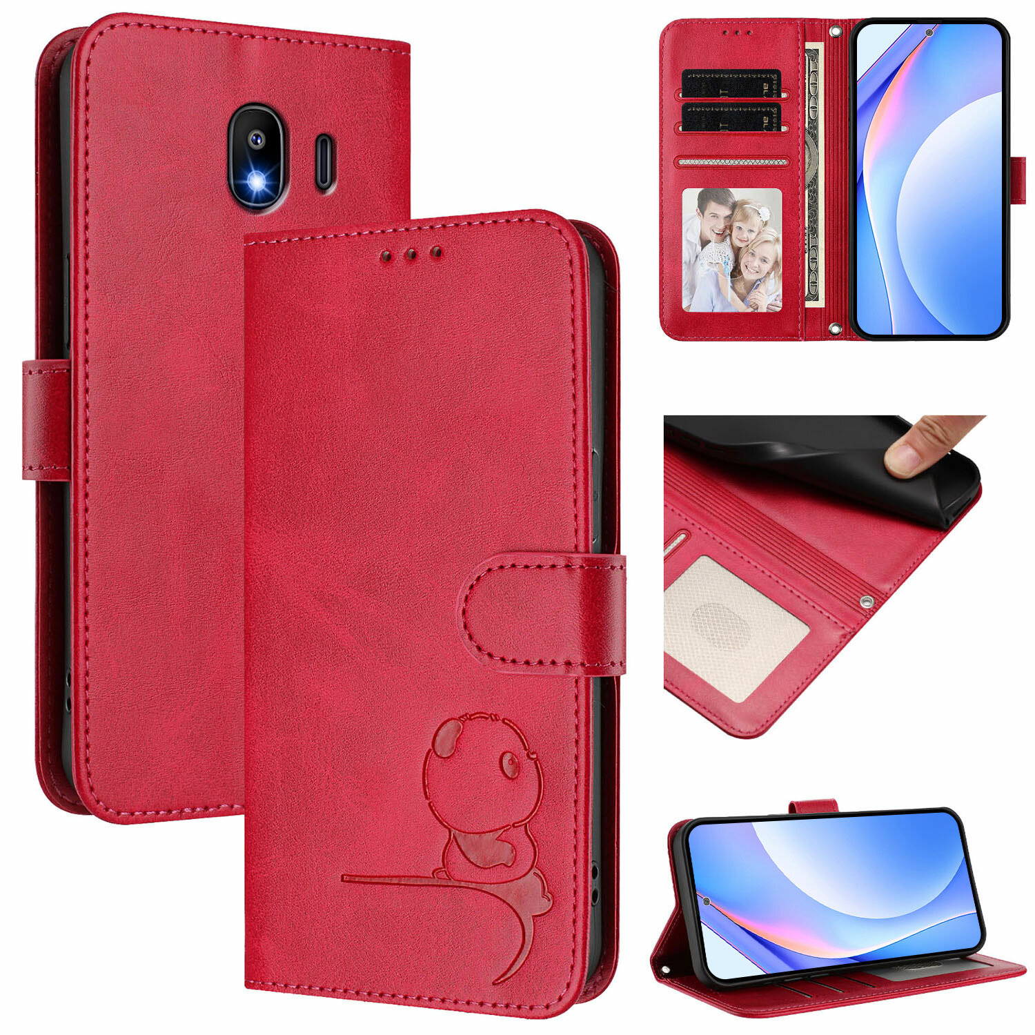 Подходит для Samsung Galaxy J4 2018(Самсунг Галакси J4 2018) Магнитные пряжки, кронштейны, сейсмостойкие, новинки, подарки