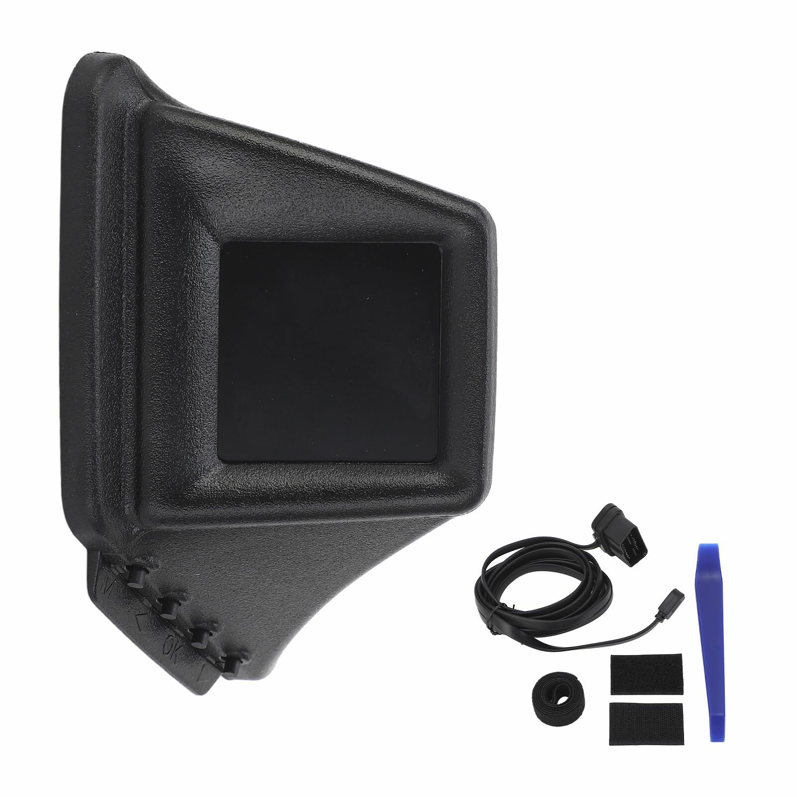 Автомобильный OBD2 GPS-датчик с функцией оповещения о превышении скорости, многофункциональный цифровой измеритель для мониторинга транспортного средства в режиме реального времени