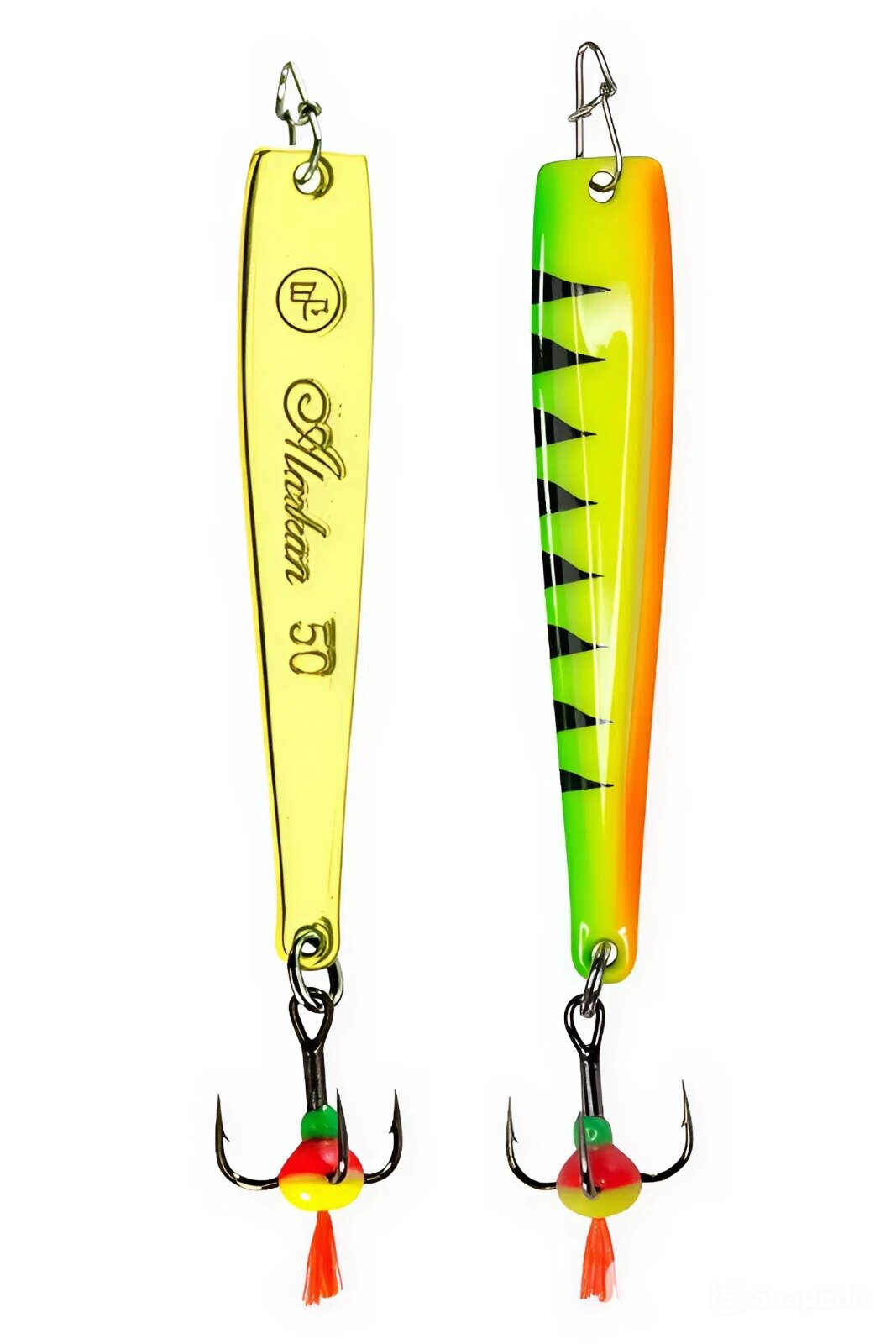 Блесна вертикальная ECOPRO Alaskan, 50мм, 5,5г, FTG, колеблющаяся.