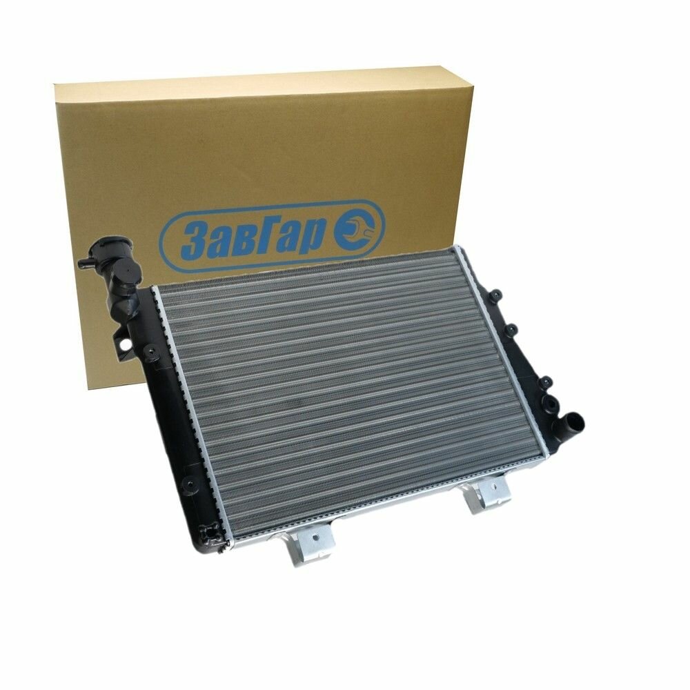 Радиатор охлаждения для автомобиля 2107 алюминиевый "ЗавГар"