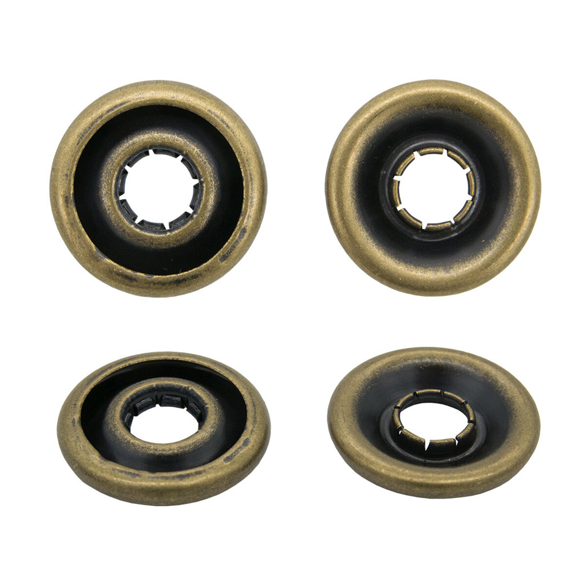 Часть кнопки клямерной, часть B, BIG, 51830/21, 21 мм, металл (латунь), 50 шт