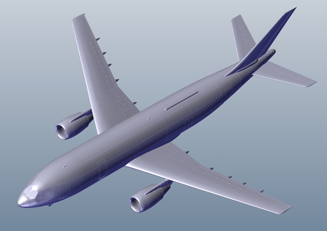 ЕЕ144146 Авиалайнер А300B4 PANAM