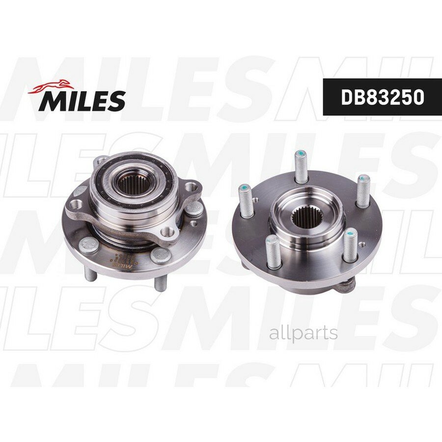 MILES DB83250 Ступица с подшипником HYUNDAI I30/KIA CEED 12- пер.