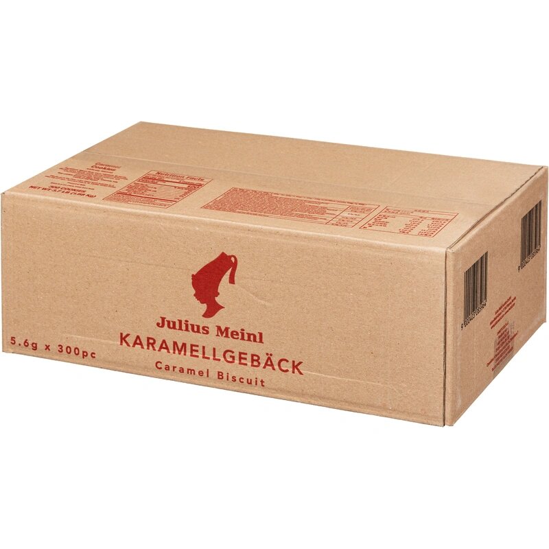 Печенье Julius Meinl бисквитное в индивидульной упаковке, 300шт×5,6г