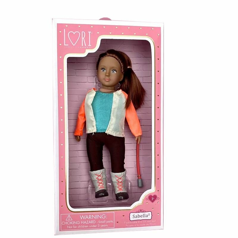 Lori Fashionable and Fun Doll / Детский 6-дюймовый Набор Модных Кукол, Подходящий Для Подарков На День Рождения Детям От 3 Лет И Старше