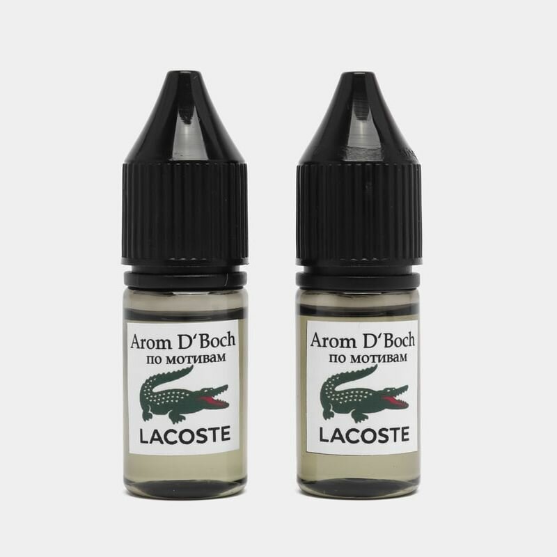Ароматическое масло заправка для ароматизатора, по мотивам Лакост, комплект 2 шт.