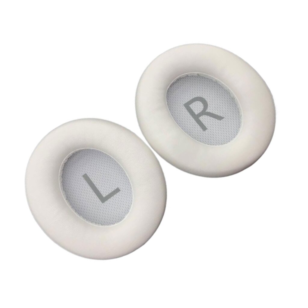 Две пары белых амбушюр для наушников Anker Q45.