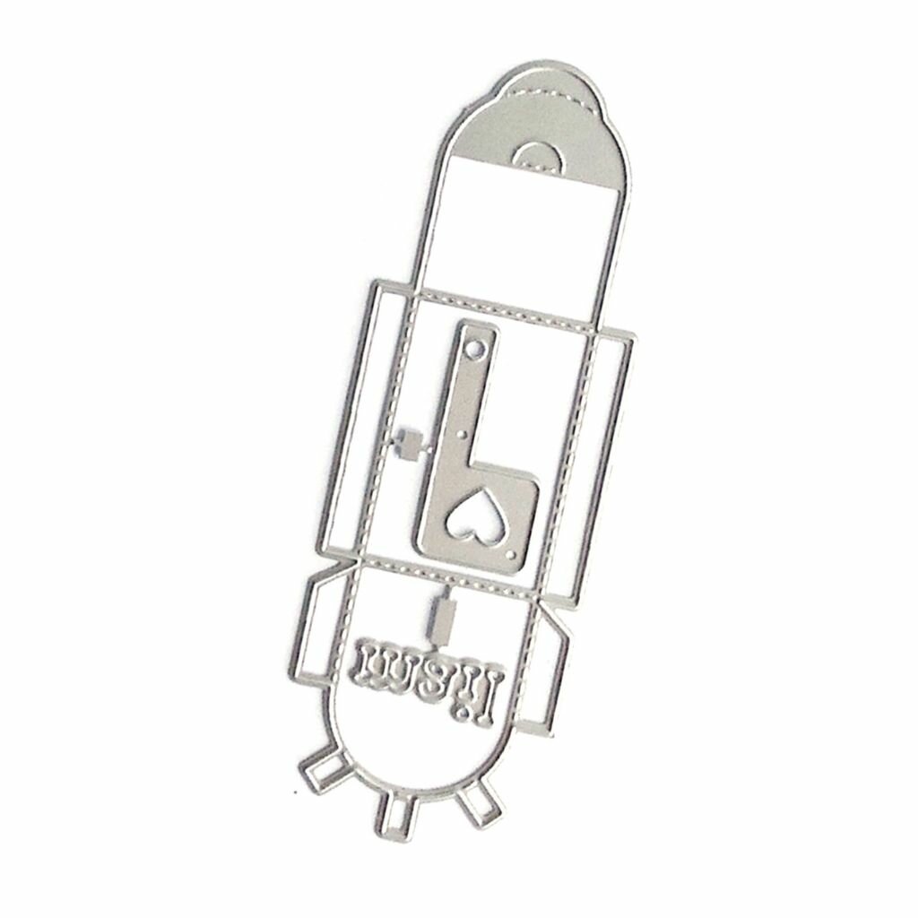 Штампы, шаблоны и трафареты для вырубки 3D почтового ящика для скрапбукинга и украшения открыток