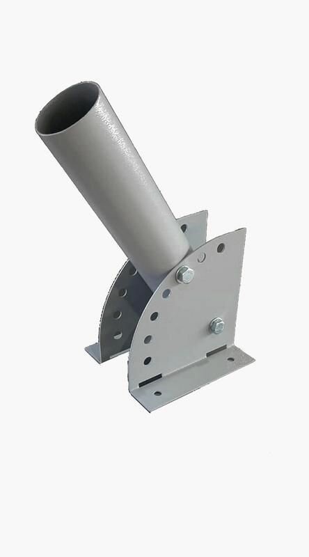 Кронштейн универсальный КР-3У L250 d48 крепление к стене/под монтажную ленту регулир. угол TVENKOM БП-00015891