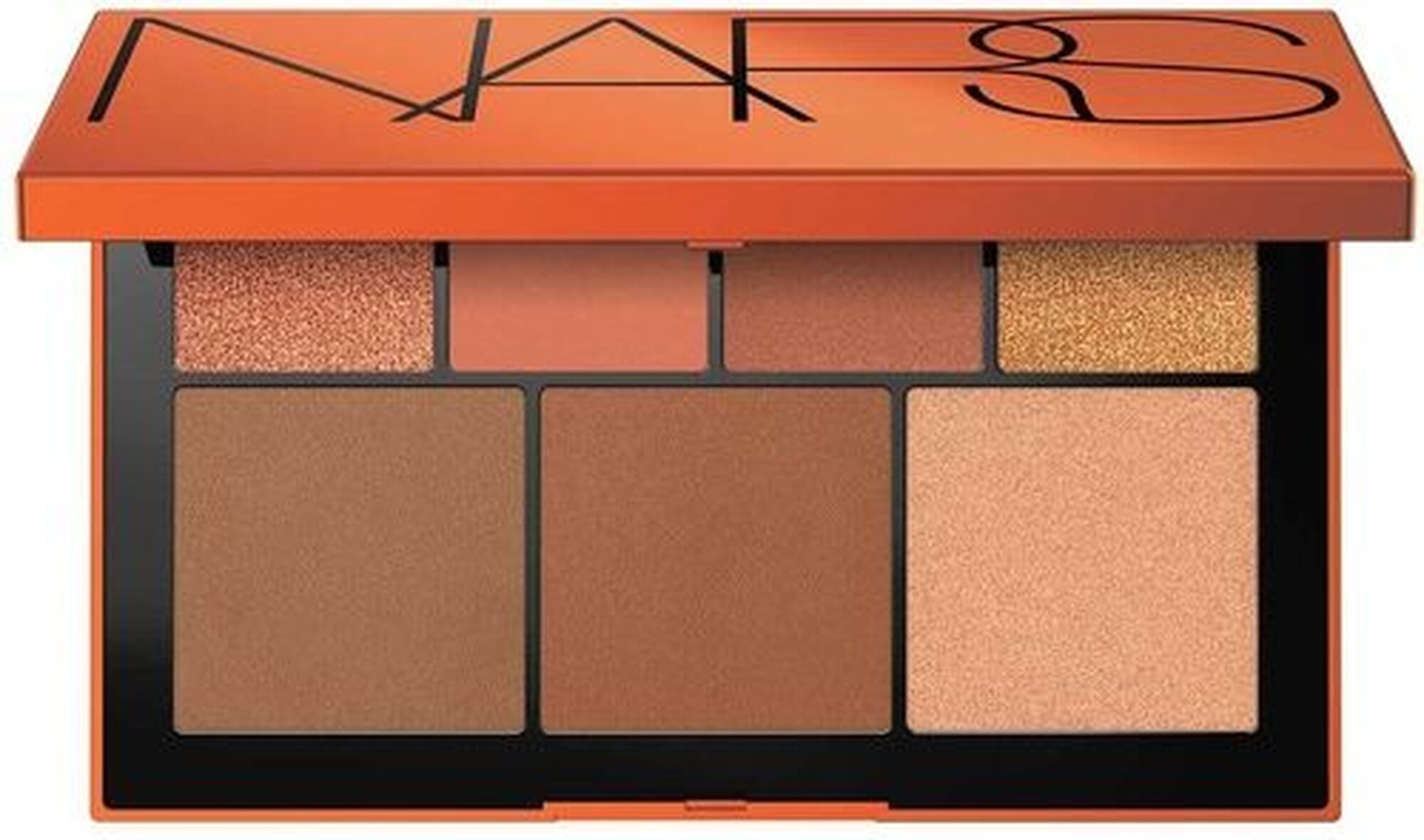 Палитра для макияжа NARS Laguna Ultimate Face Palette, 7 оттенков, коричневая