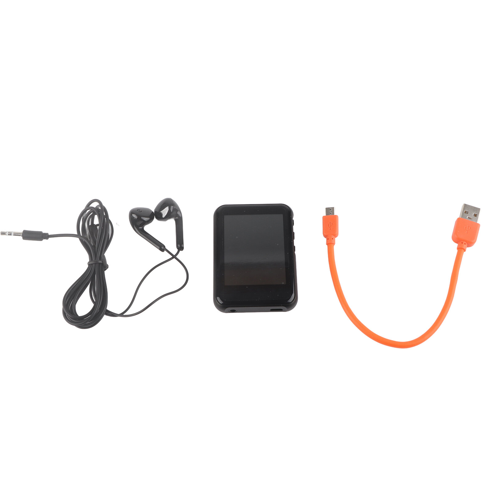 MP3-плеер 2,4 дюйма, цветной экран, HIFI-звук, встроенные динамики, поддержка Bluetooth, функция чтения электронных книг, диктофон, 16 ГБ памяти.