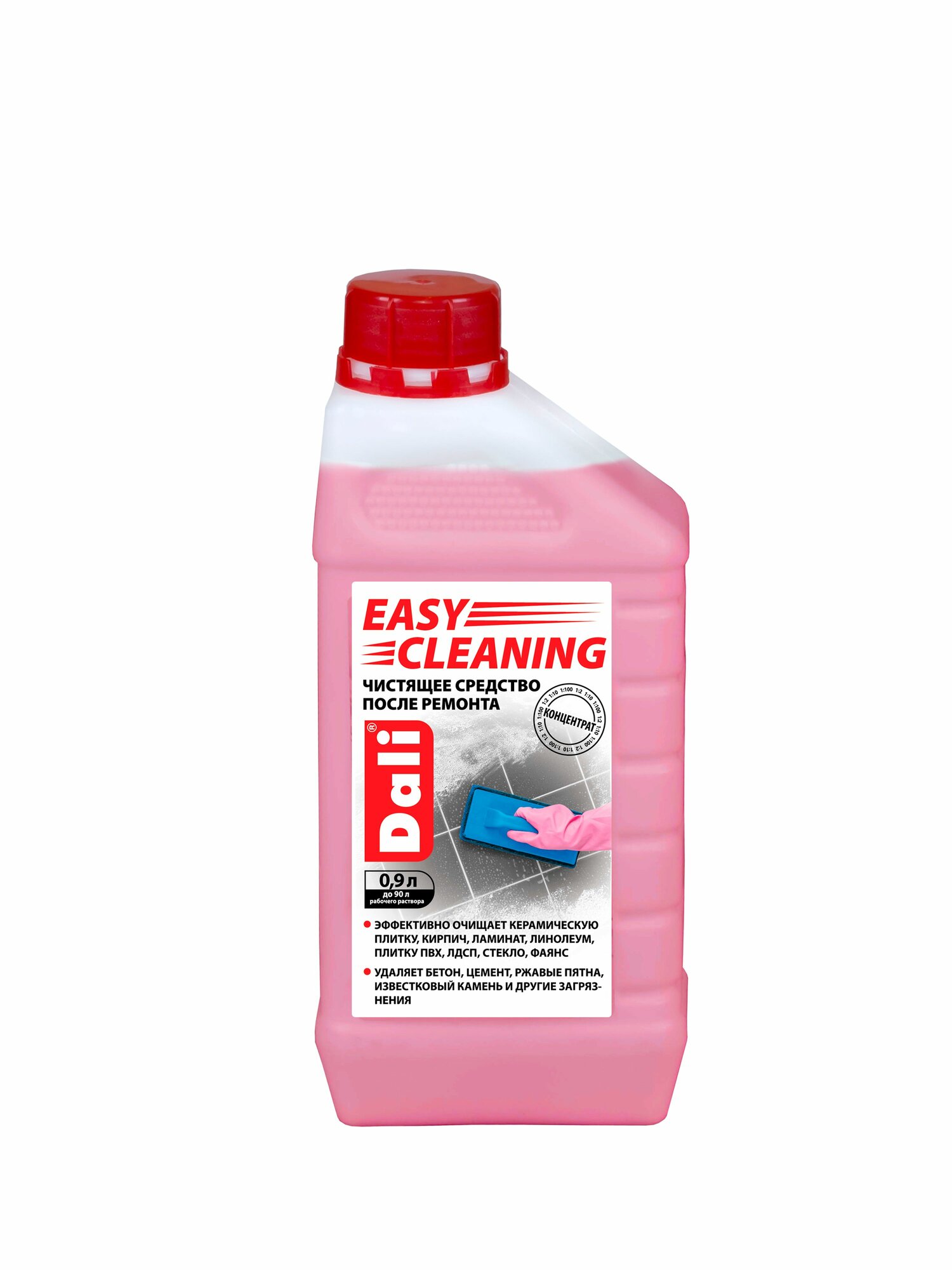 Дали чистящее средство после ремонта, 0.9 л