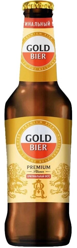 Пиво "Голд" Премиум Пилснер, 0.44 л