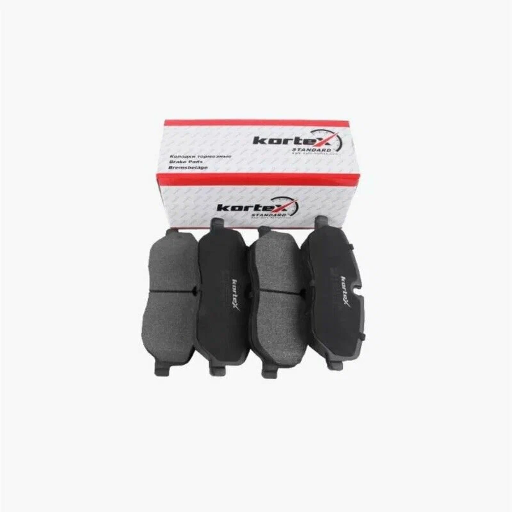 Тормозные колодки дисковые передние KORTEX KT1631STD для а/м Land Rover Discovery, Range Rover Sport