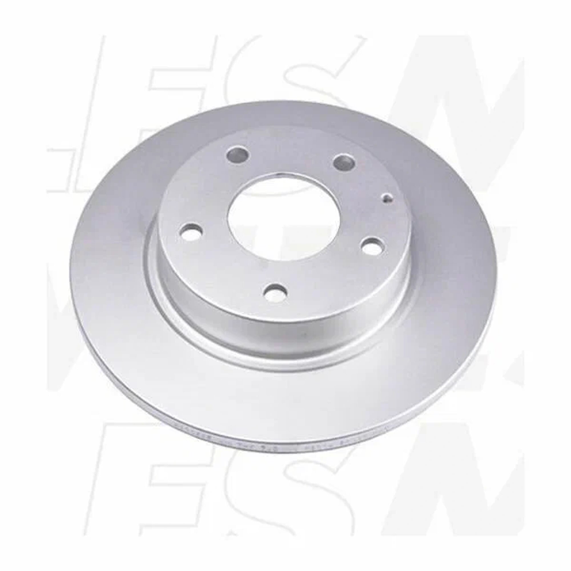 Тормозной диск MILES K011695, для MAZDA 3, задний, серый чугун