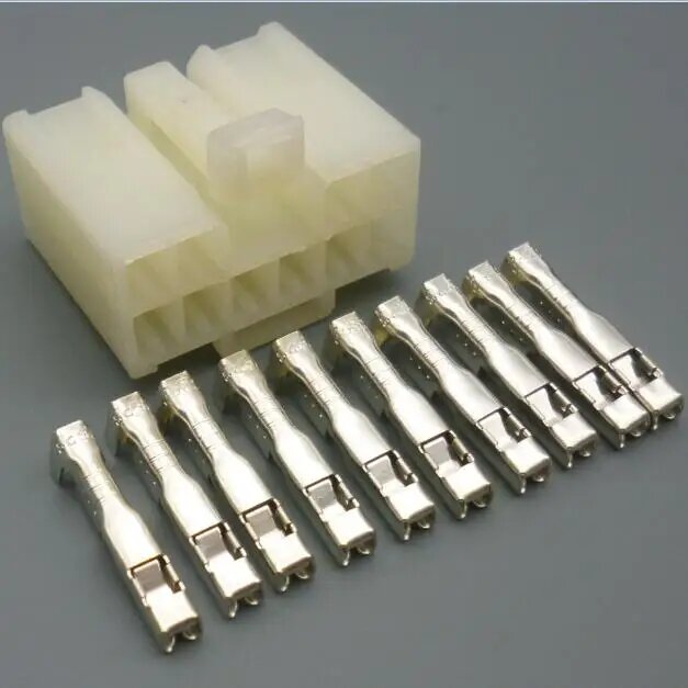 Shhworldsea 090 серия 2,3 мм терминал 10-контактный разъем «папа-мама» электрический G3 1set female