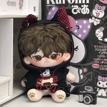 Кукла Kawaii Idol Star Мягкие игрушки Кукла из хлопка 20 см+ С комплектом одежды