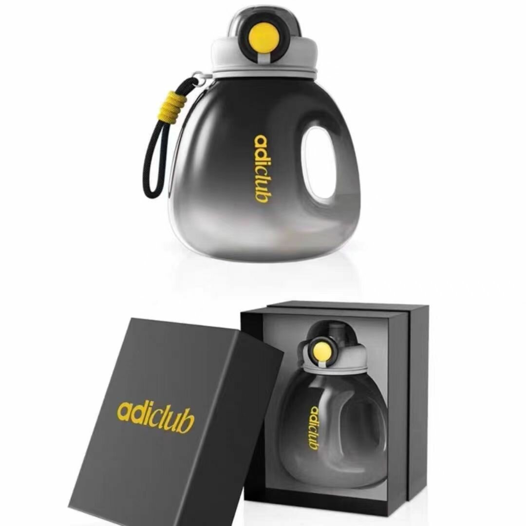 Adidas Портативная бутылка для воды для занятий спортом на открытом воздухе/чашка для воды для фитнеса на открытом воздухе большой емкости