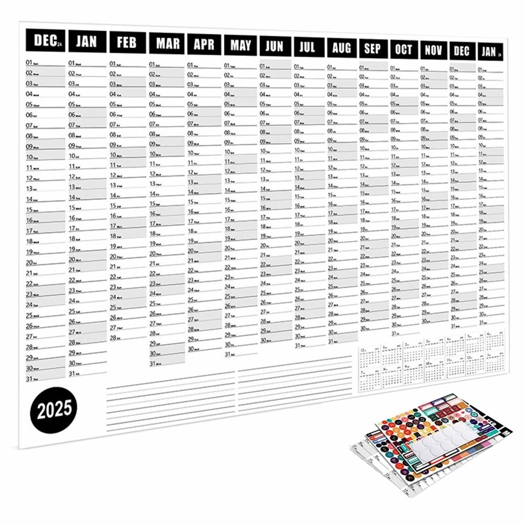 Календарь на 2025 год для школы