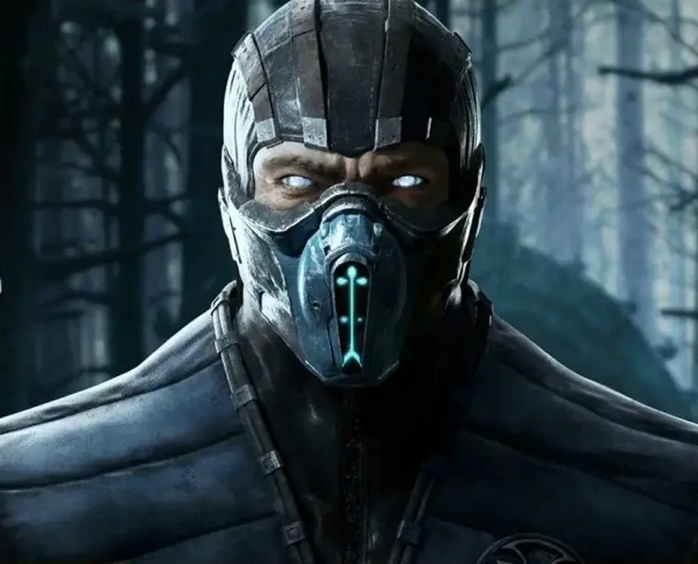 Плакат, постер Mortal Kombat. Мортал Комбат. Саб-Зиро на холсте, размер 30х42см