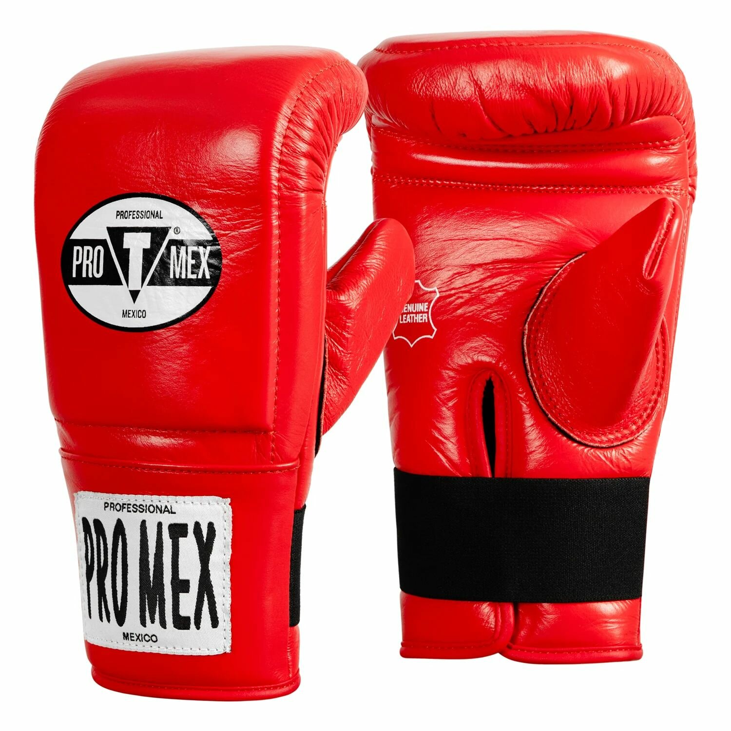 Перчатки снарядные Pro Mex Professional Heavy Bag Boxing Gloves, размер L, красные