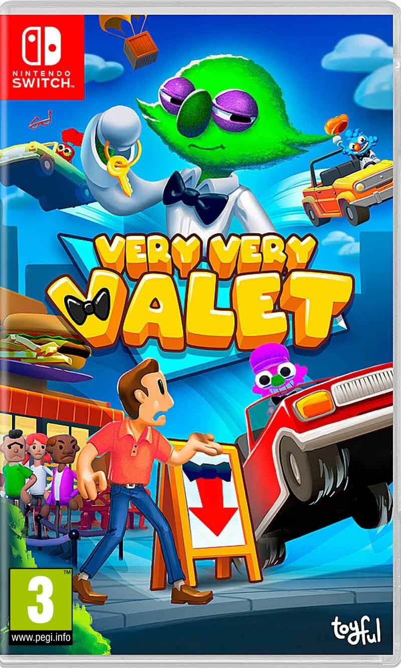 VERY VERY VALET для Nintendo Switch (Партийная игра, кооператив)