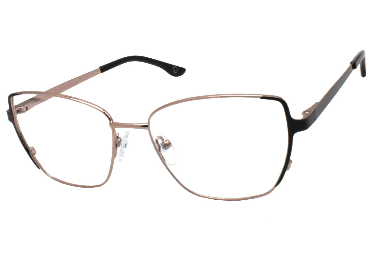 Оправа для очков Genex G-1319 C187 пол Женский форма оправы Бабочка цвет оправы Золотой, Чёрный