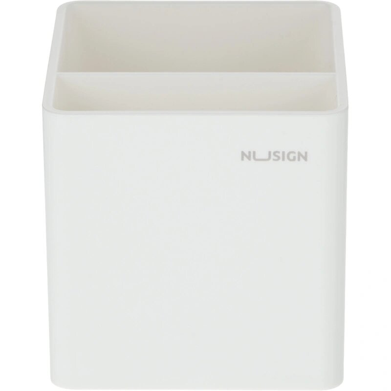 Подставка-органайзер д/канц. принадл. Deli NS011White Nusign 2 отдел, белый