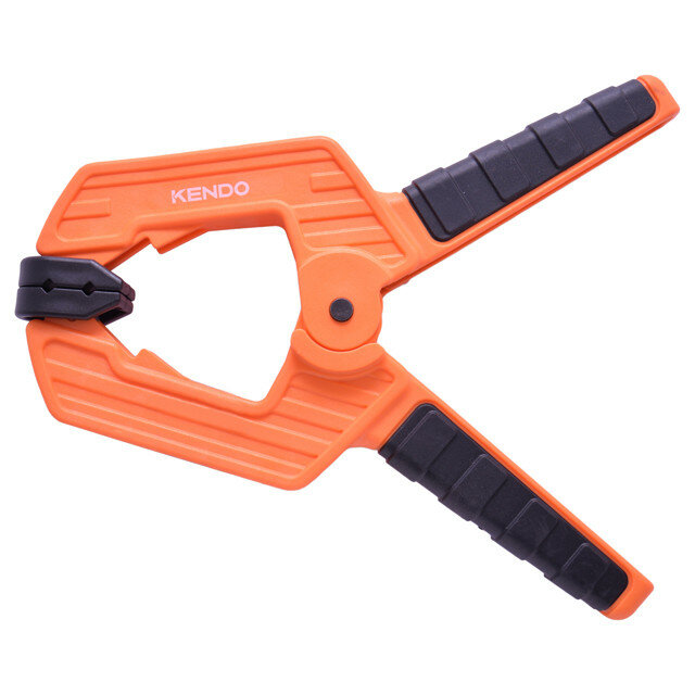 KENDO струбцина пружинная 75 мм для зажима и фиксации заготовок в сборке деталей