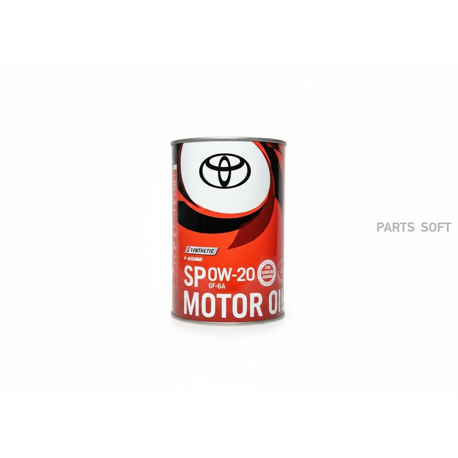 TOYOTA-LEXUS 0888014306 Масло моторное TOYOTA SP GF-6A 0W-20 1л.