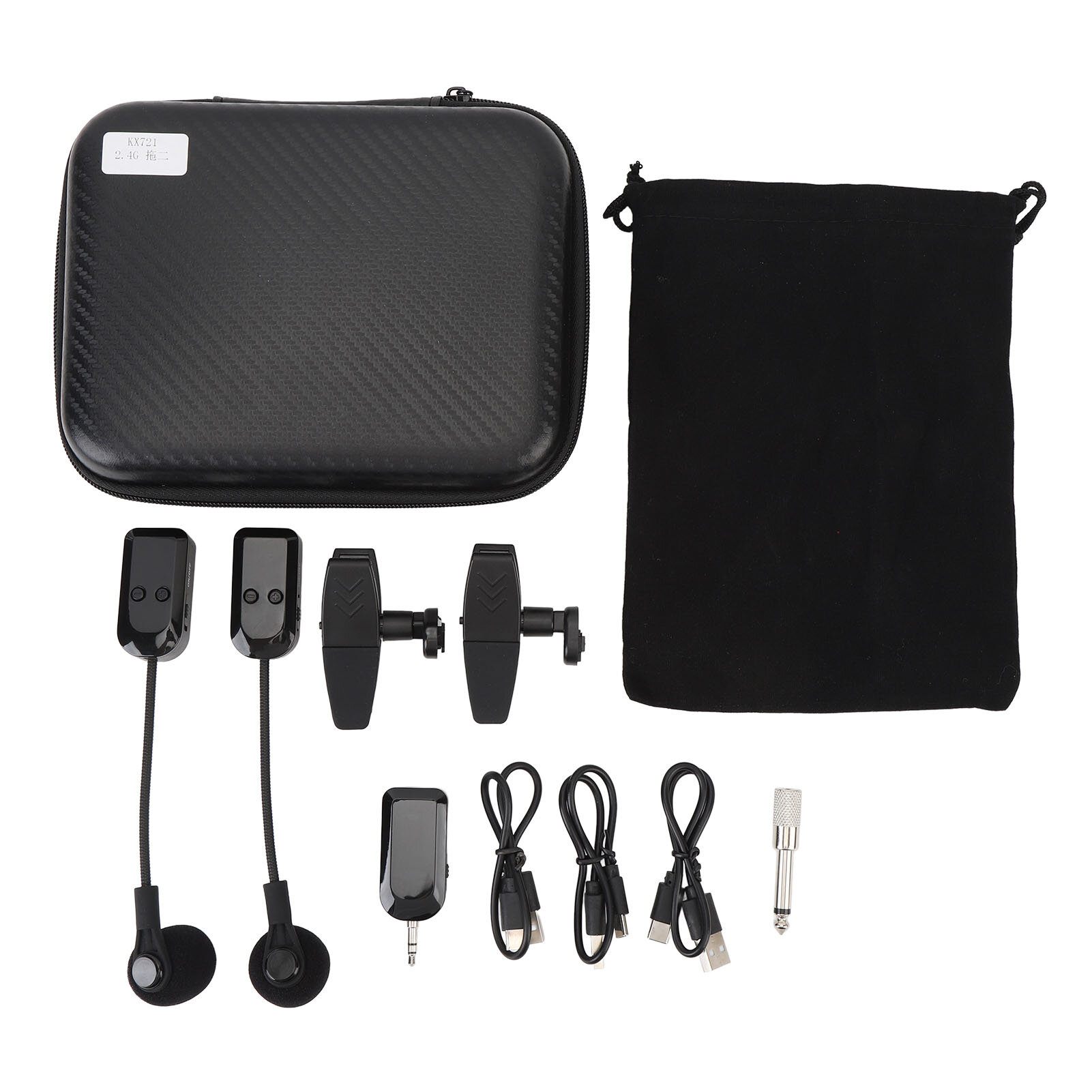 2.4G беспроводной микрофон для саксофона, клипса на сценическую систему звукоснимателя для саксофона