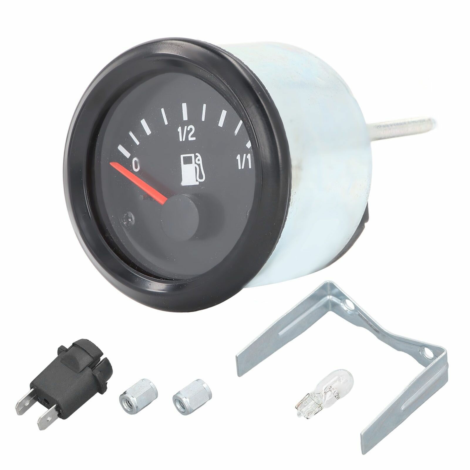 52 мм датчик уровня топлива, высокая точность, быстрый отклик, водонепроницаемый светодиодный датчик уровня топлива для генераторного блока 0 1/2 1/1 24 В