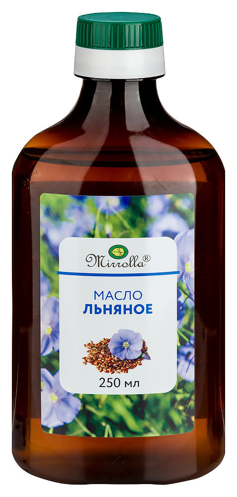 Масло льняное мирролла