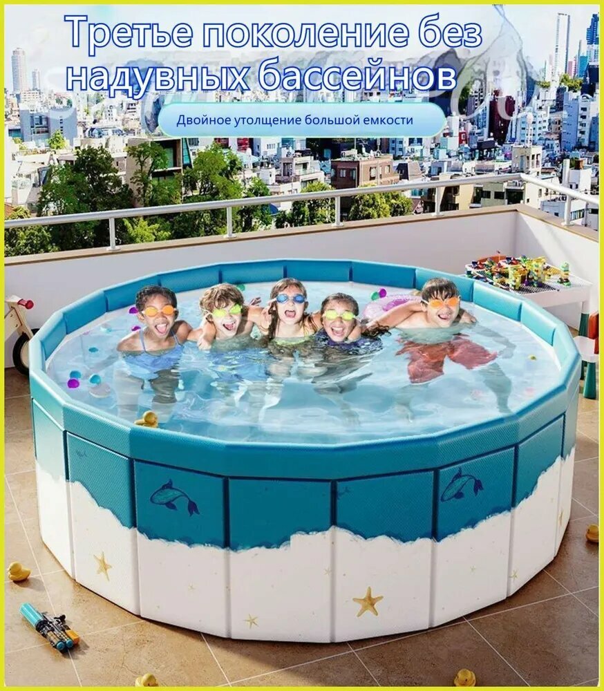 Бассейны для дачи каркасные, Бассейн каркасный круглый,