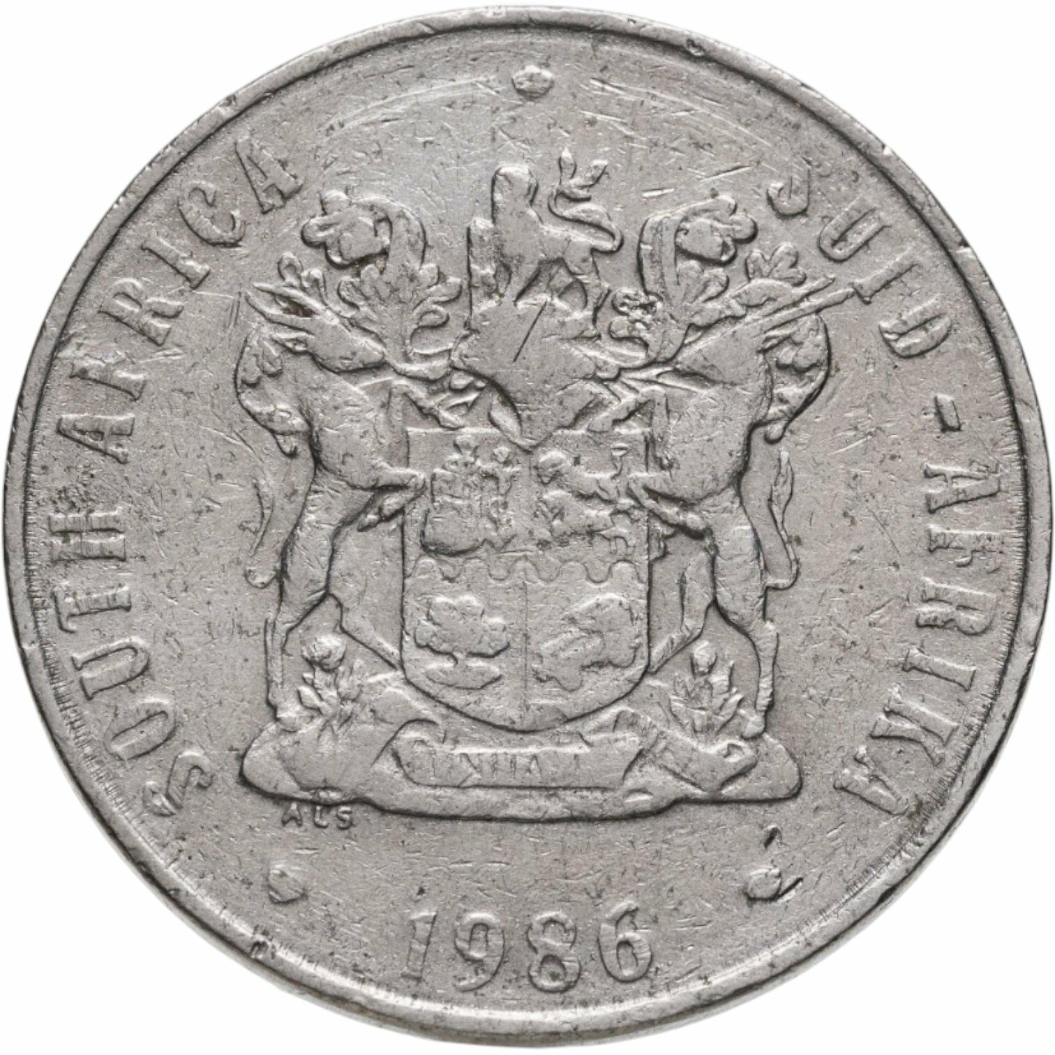 ЮАР 50 центов (cents) 1986