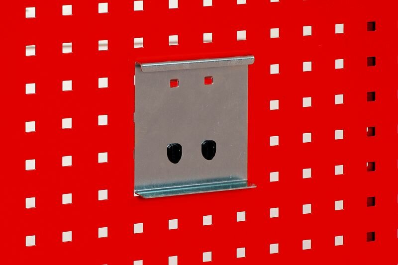 Держатель (шина) пластиковых ящиков №3 для перфорированных панелей с квадратной перфорацией, Wurth