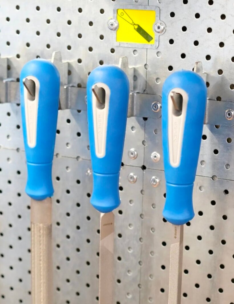 Комплект держателей напильников 3шт perfostena